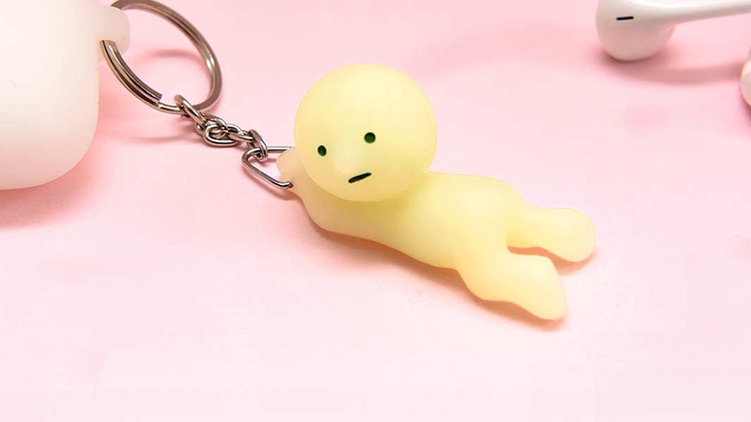 Smiski Keychains & Accessories | Glow-in-the-Dark Figures – Blink Box