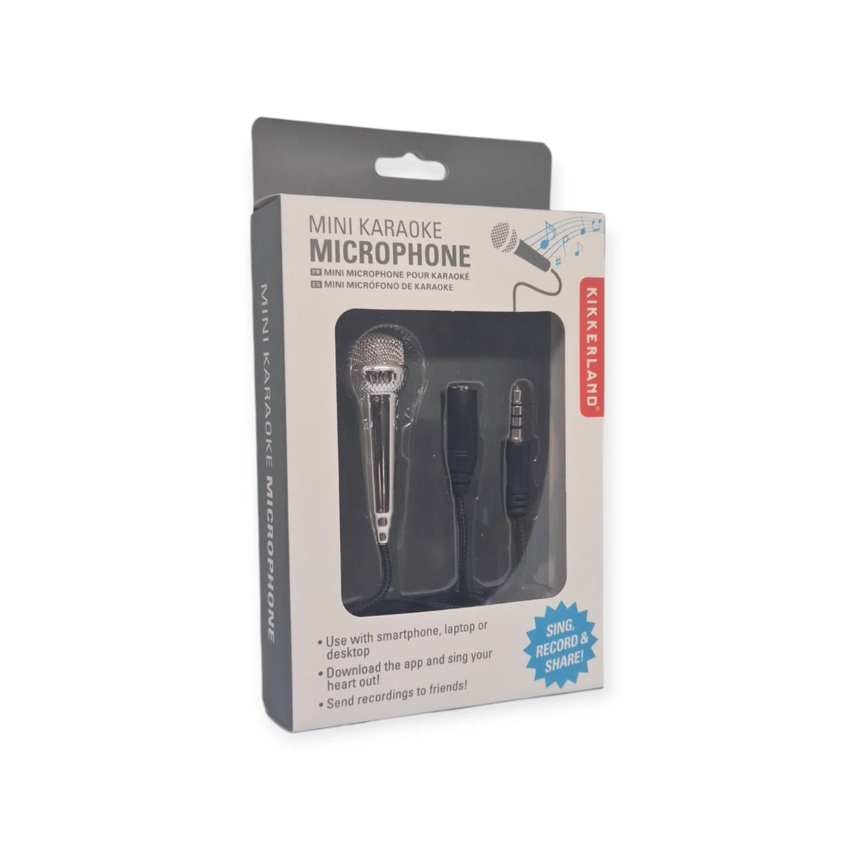 Kikkerland Mini Microphone – Blink Box