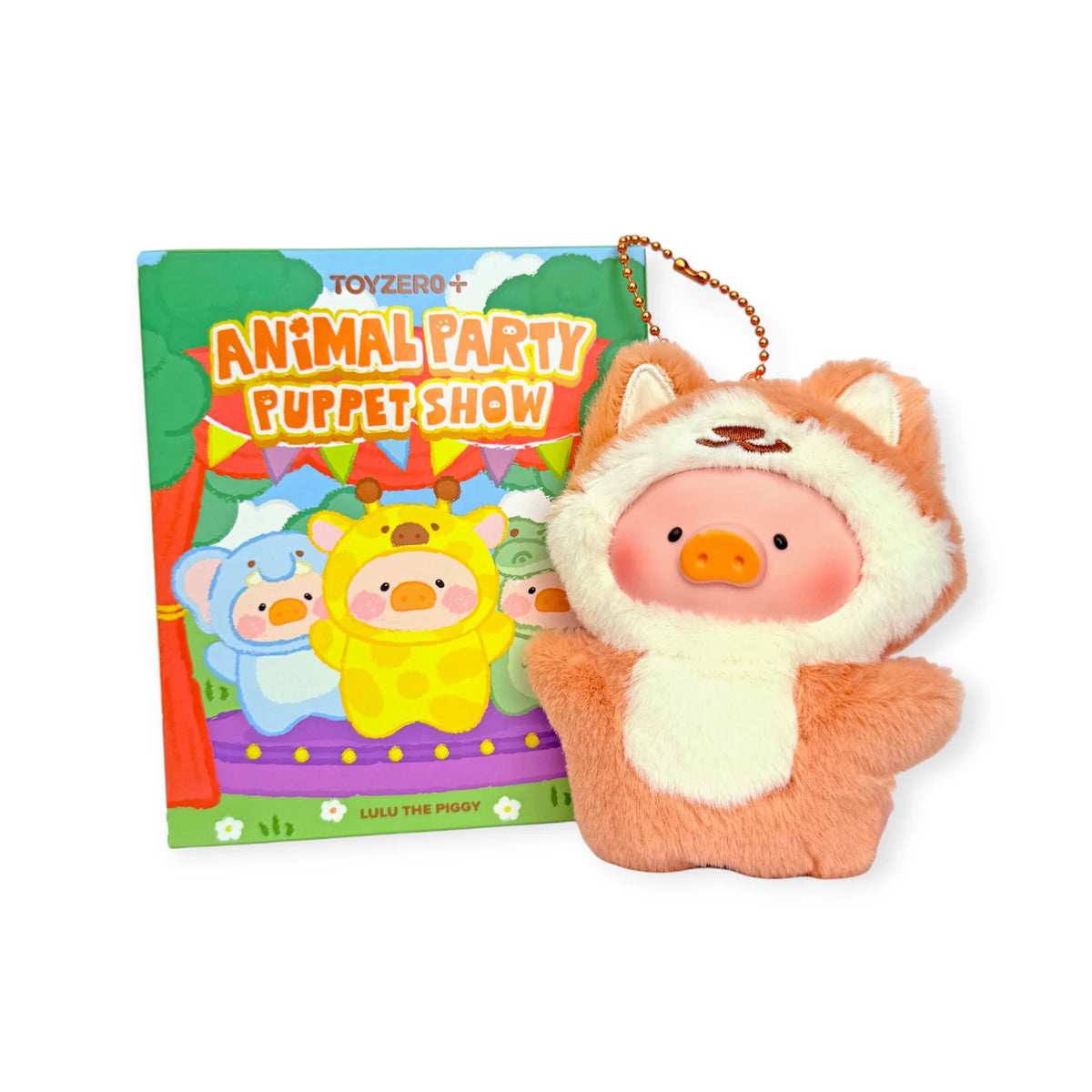Lulu The Piggy - Animal Party Puppet Keychain Blind Box – Blink Box