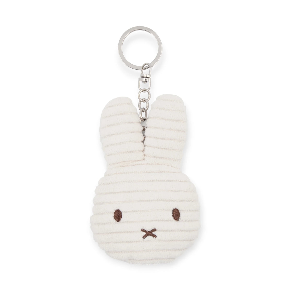 Miffy Flat Corduroy Keychain - Off-White – Blink Box