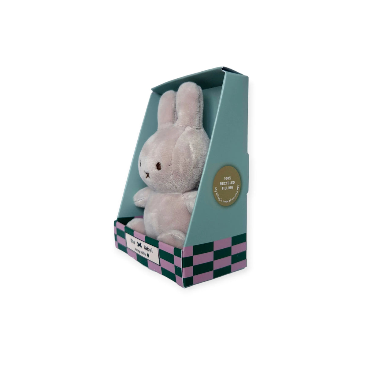 Mini Miffy Plush - Grey Lucky Charm Gift – Blink Box