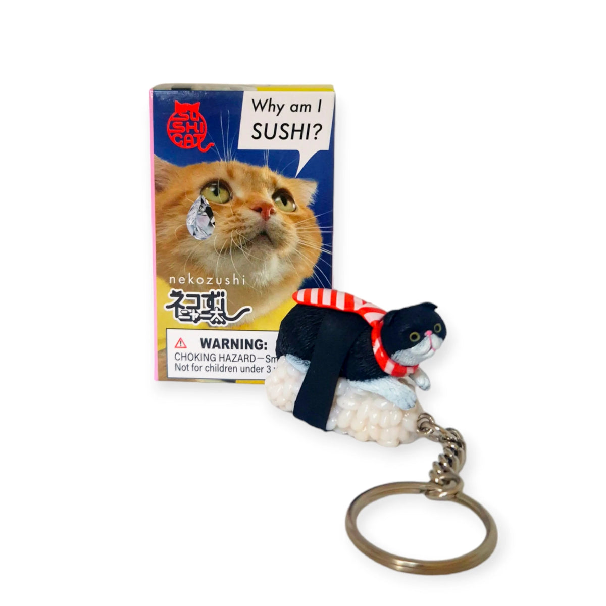 Sushi Cat Keychain Blind Box - Vol.1 – Blink Box